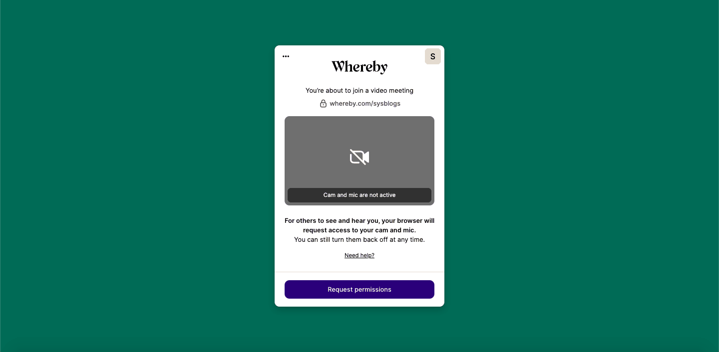 Gratis en makkelijk videobellen (Whereby Review) | SYS Platform