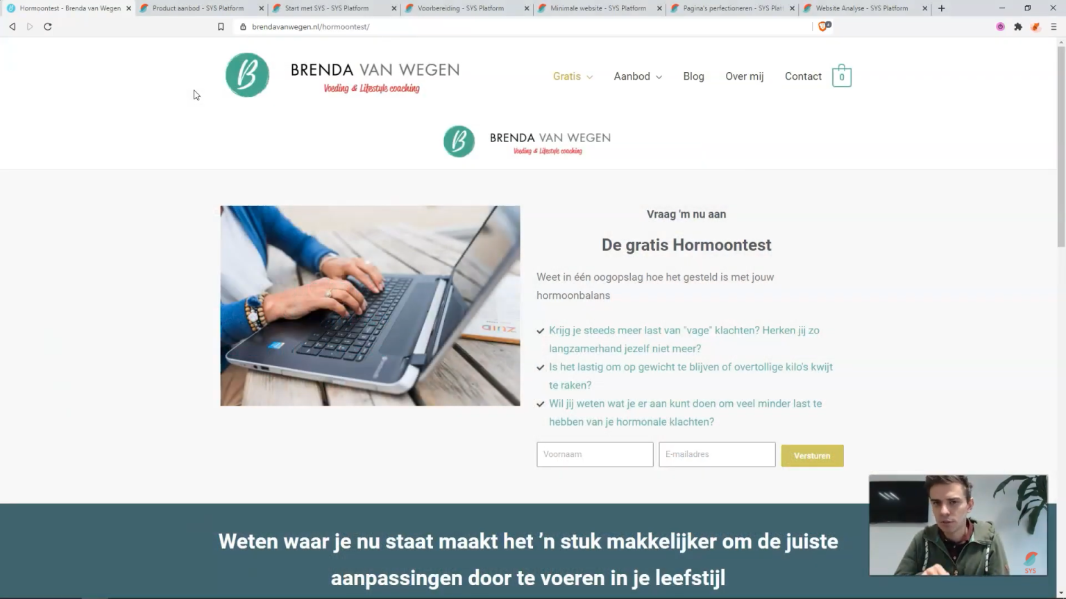 Overstappen van een Wix website naar een alles in 1 platform | SYS Platform